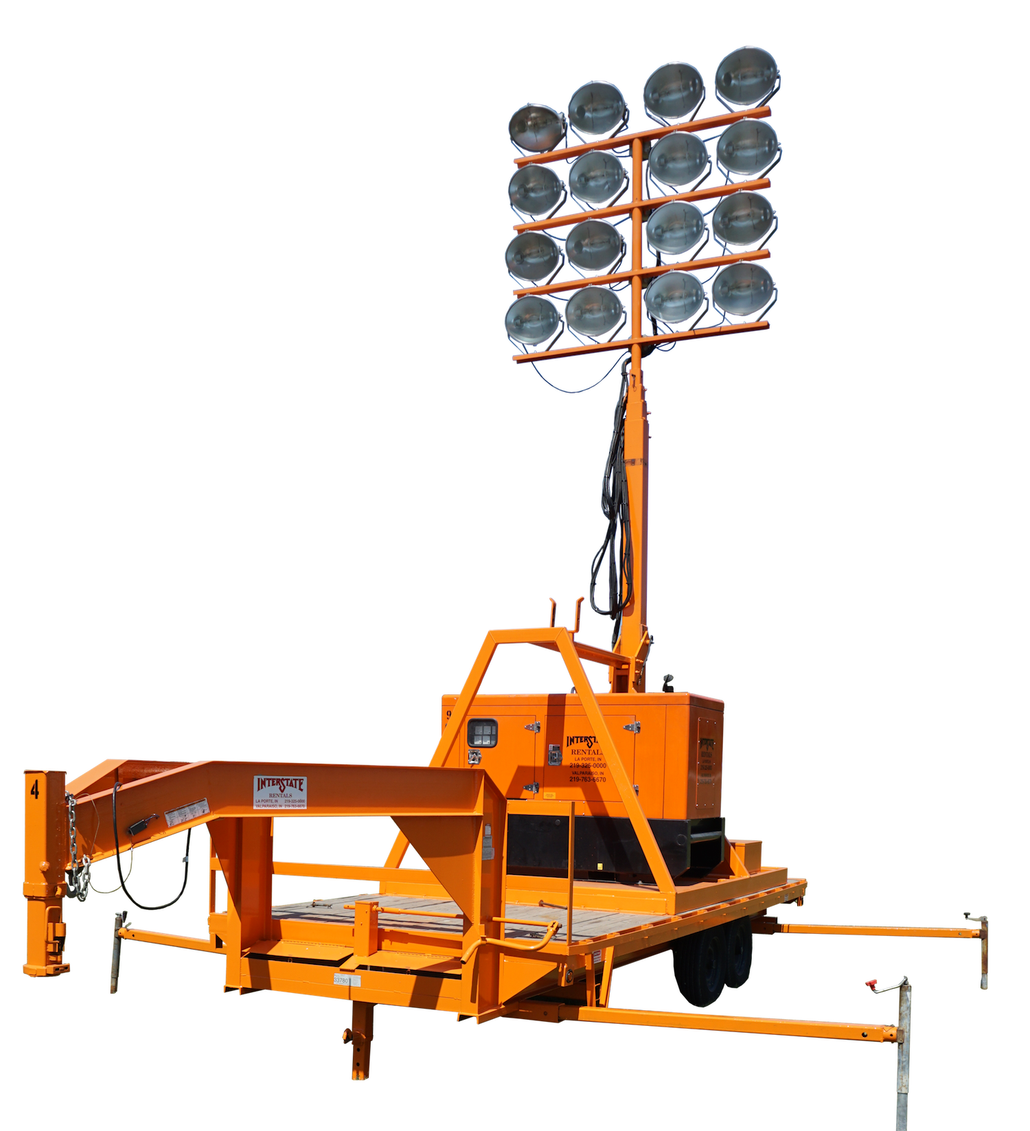 Rent 60 Foot Stadium Light Towers for Industrial, Worksite and Sports ...